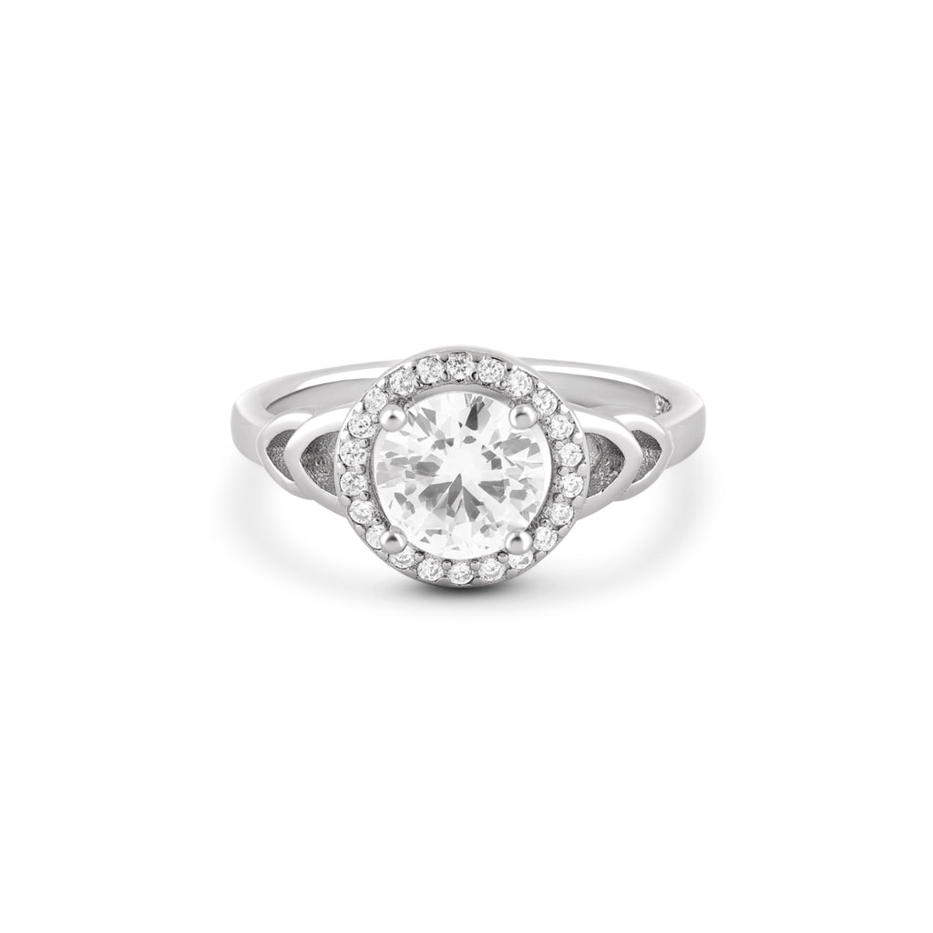 Radiant Halo Diamond Ring – SAR Jewels
